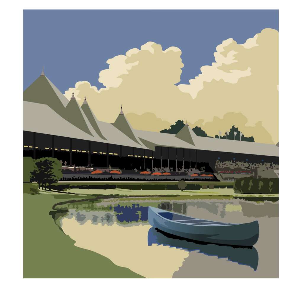 Who Knew Blue Canoe: The Story Behind Saratoga Race Course’s Infield ...
